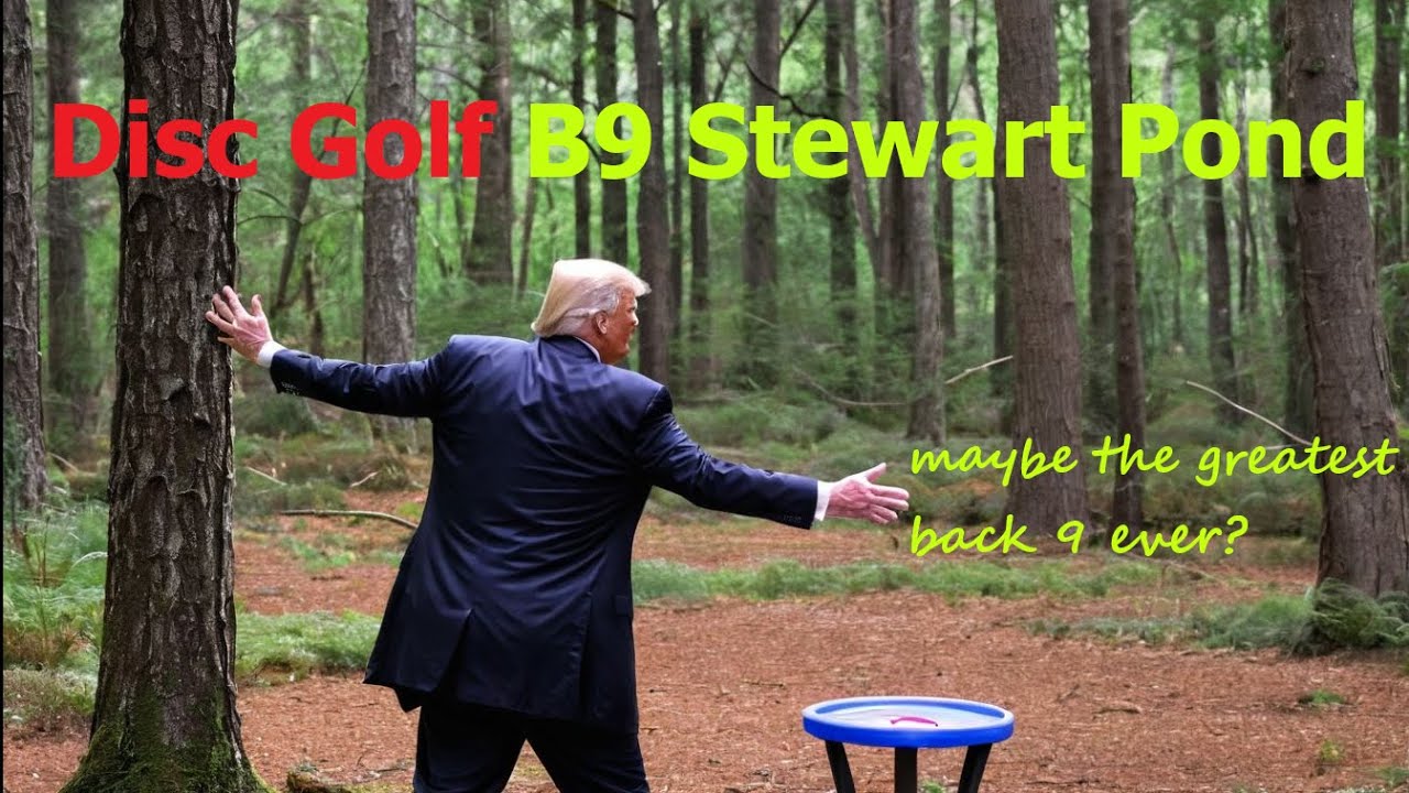 Stewart Pond B9 (winter layout) #DiscGolf #gameplay - YouTube