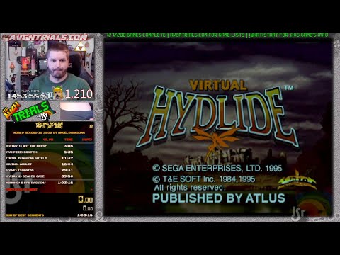 #128: Virtual Hydlide Speedrun in 51:52! | The AVGN Trials of JSR - YouTube