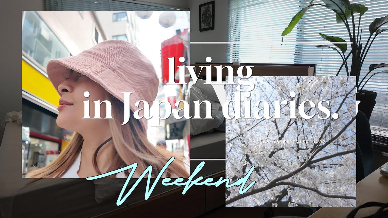 First Japan Vlog 🇯🇵 Weekend in Nakano Broadway | Spring Time | Cherry ...