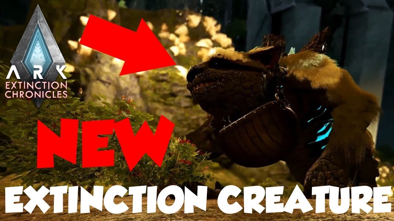 ARK: Survival Evolved - Extinction (NEW GACHA CREATURE!!!) - YouTube