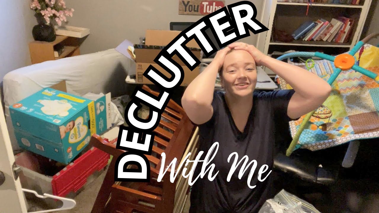 DECLUTTER & Clean With Me | Basement Declutter - YouTube