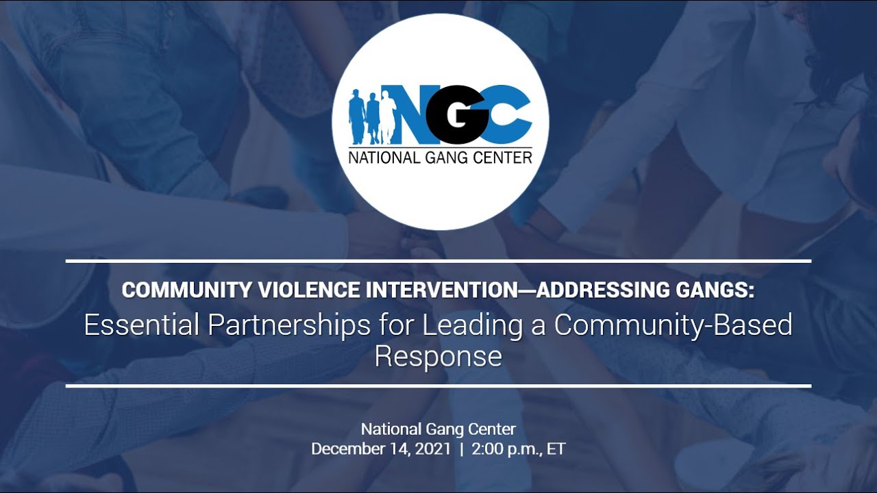 Programs To Stop Gangs