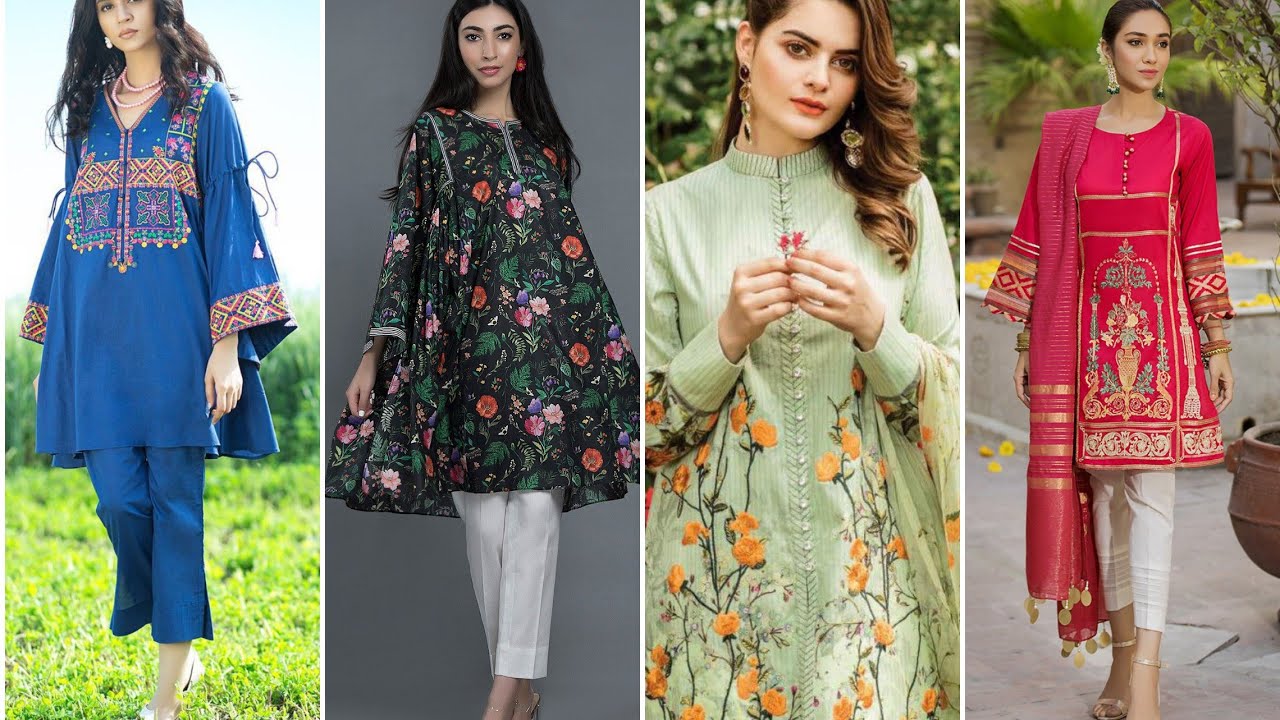 Summer dress designing ideas... Latest casual wear... Trendy unique ...