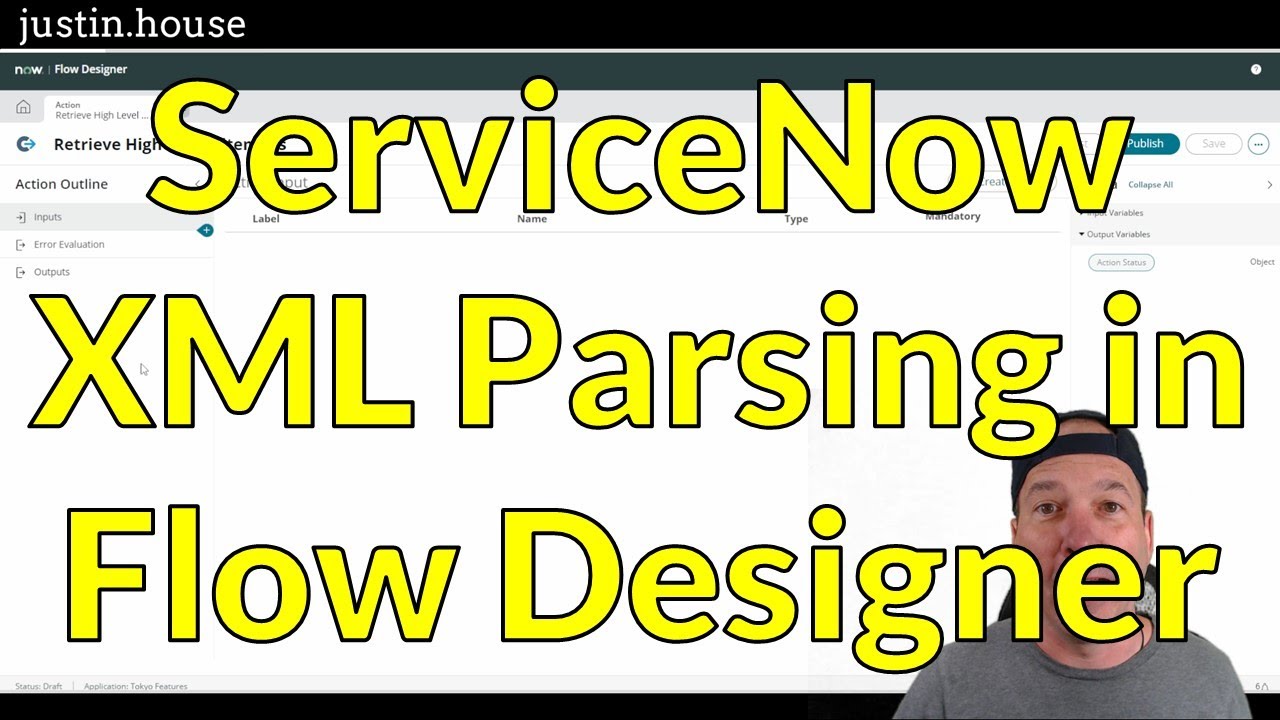 Servicenow Xml Parsing In Flow Designer Youtube