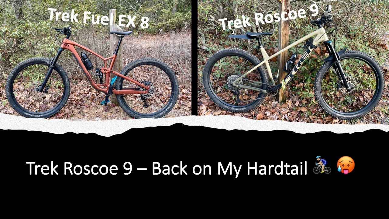 Trek Roscoe 9 - Back on My Hardtail🚴🏼‍♂️🥵 - YouTube
