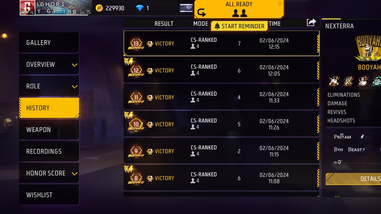 Ca Rank Push Grandmaster #totalgaming#gyangaming#live - YouTube