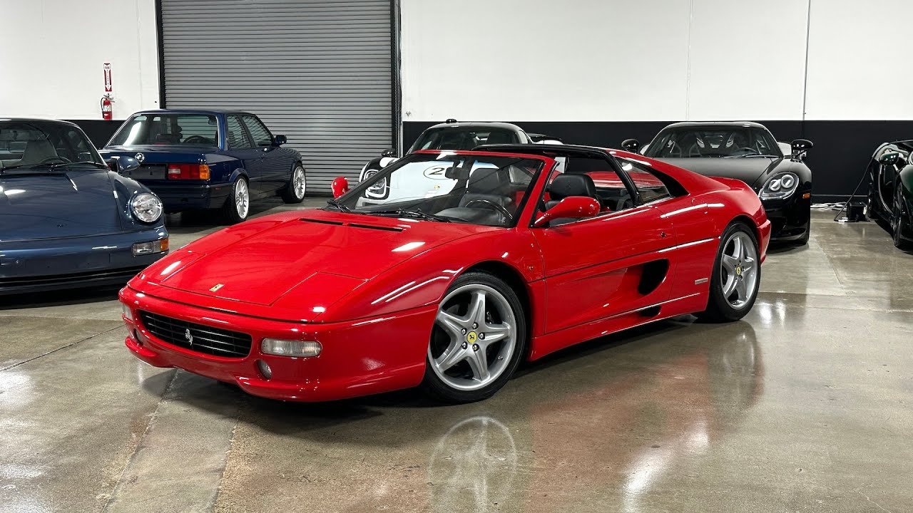 Wrap Up 1999 Ferrari F355 GTS 6-Spd ~ Silver Arrow Cars Ltd - YouTube
