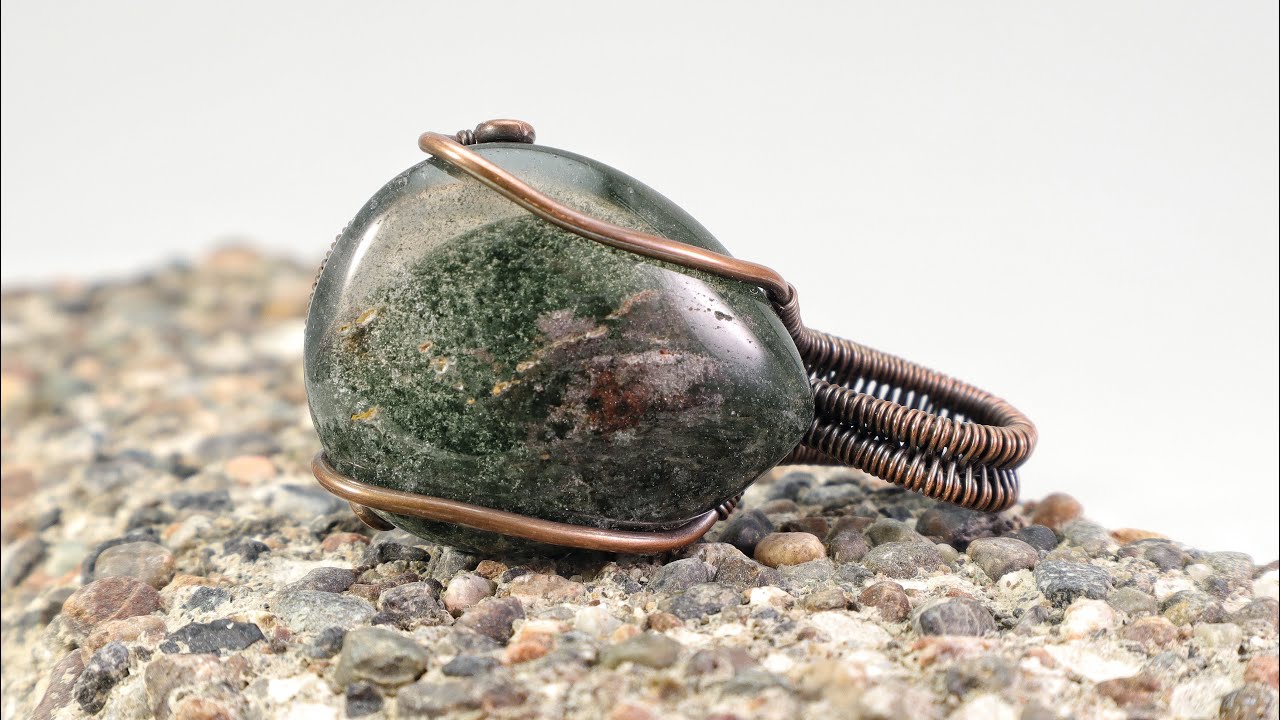 Figure 8 Weave Tutorial | Calming Wire Wrap Bail for Gemstone Pendants ...