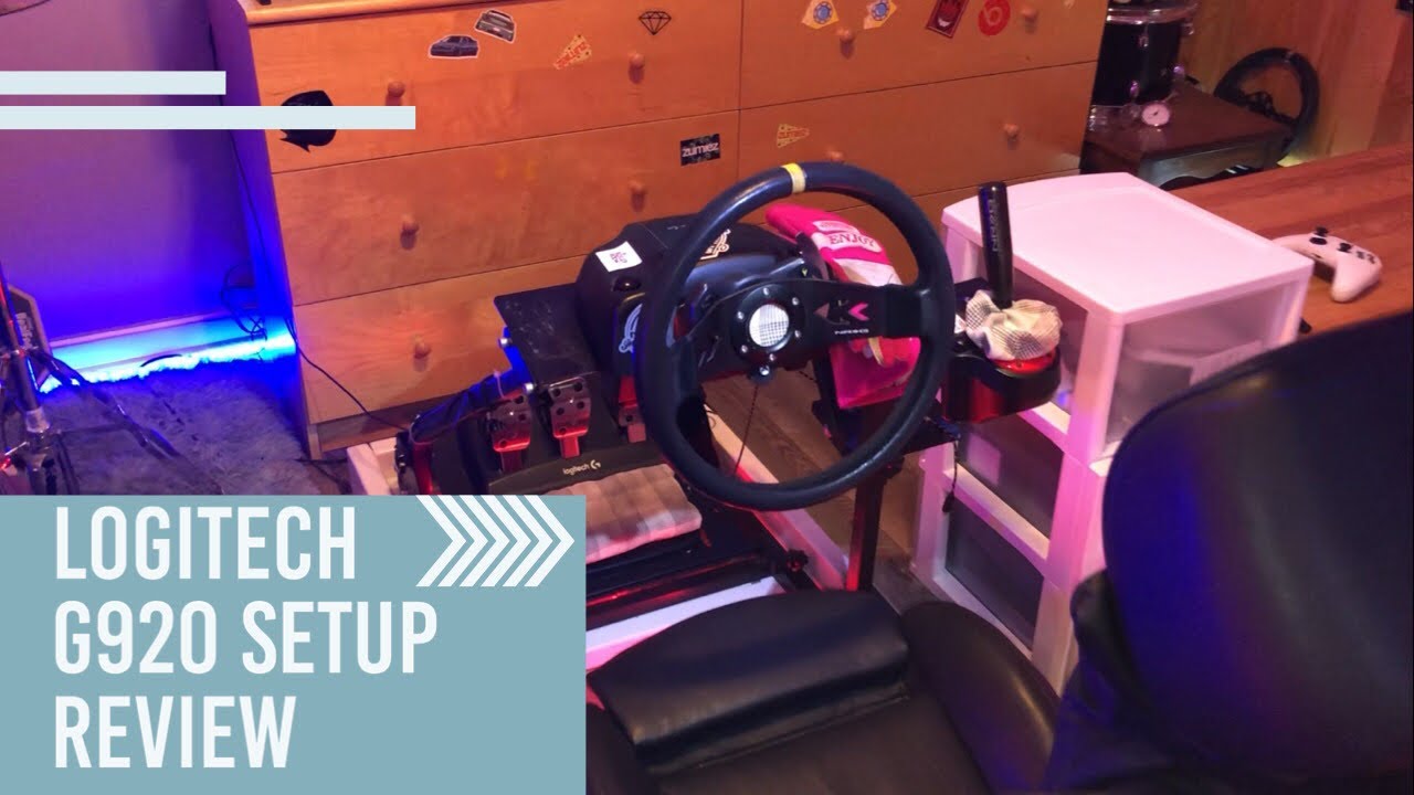 Logitech G920 Setup Review - YouTube