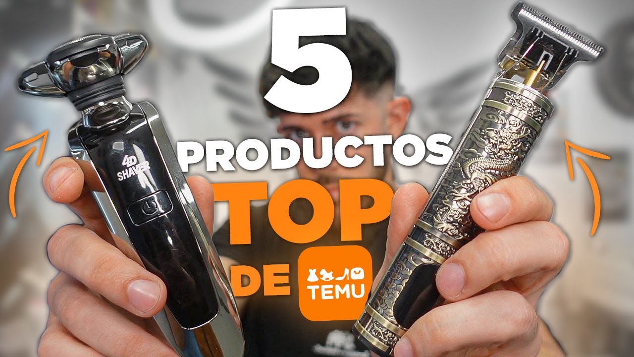 Materiales TEMU de BARBERÍA ¿Merece la pena? - YouTube