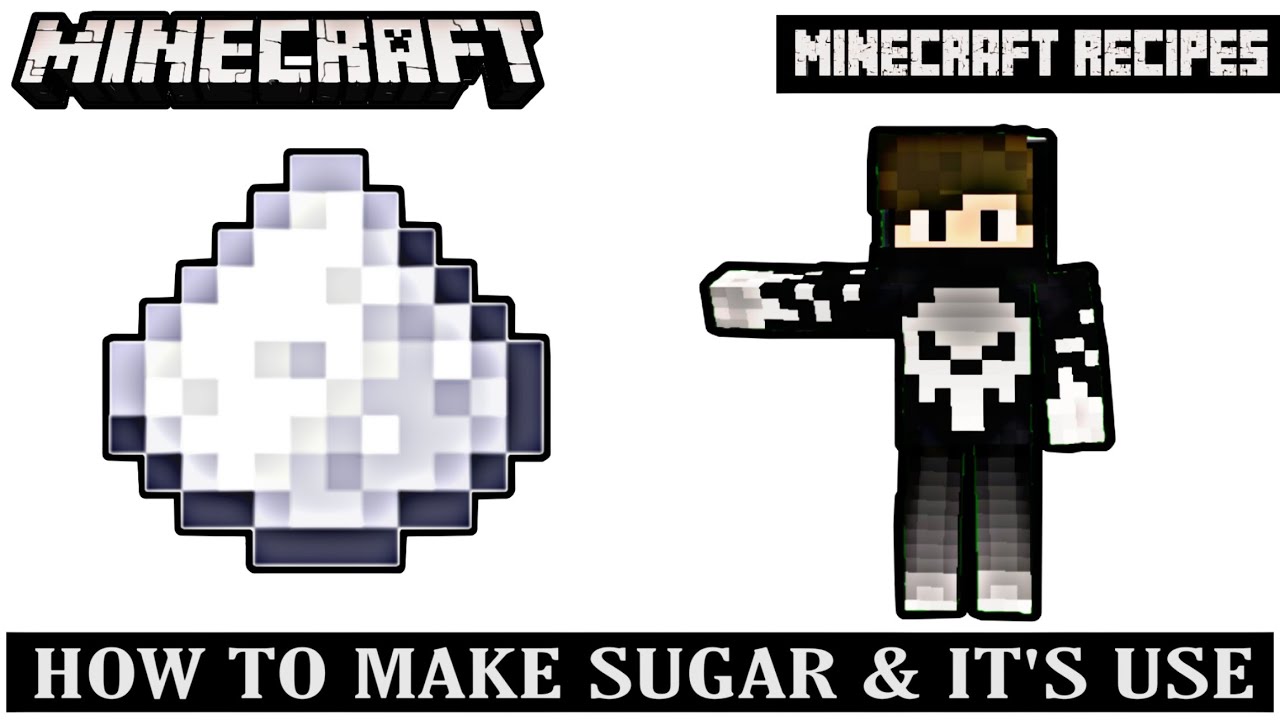 👉 How to Make Sugar in Minecraft & Its Use | Minecraft Recipes | Hindi ...