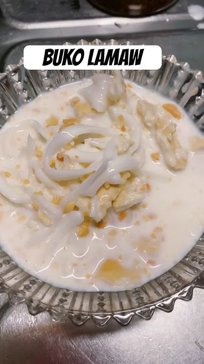 BUKO LAMAW RECIPE - YouTube