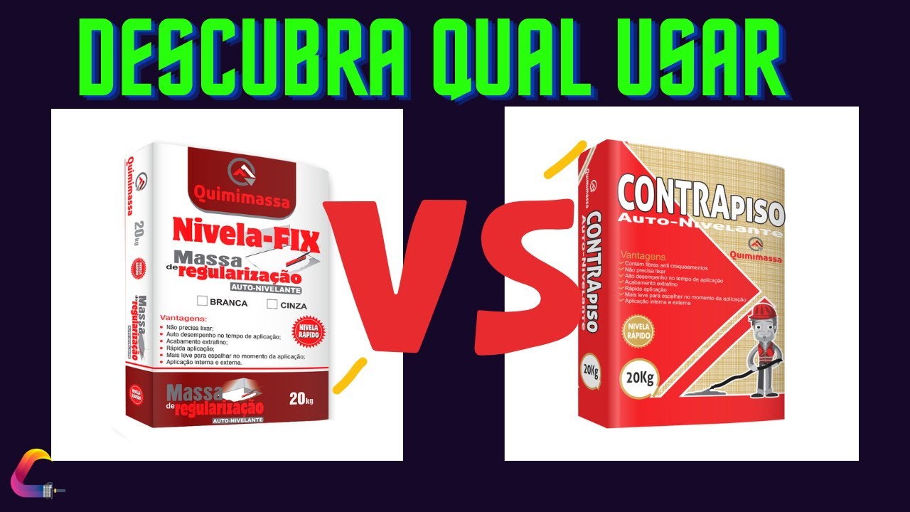 Nivela Fix e Contrapiso Autonivelante - Explicando as diferenças - YouTube