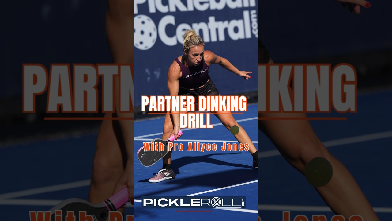 Partner Dinking Drill to help move your dinks at the kitchen line w ...