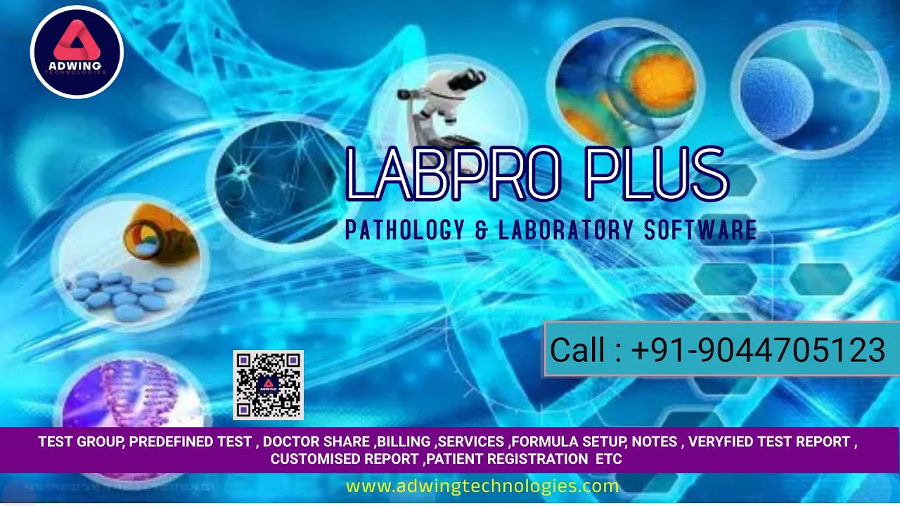 Pathology Software | LabPro Plus Laboratory Software with Test reports ...