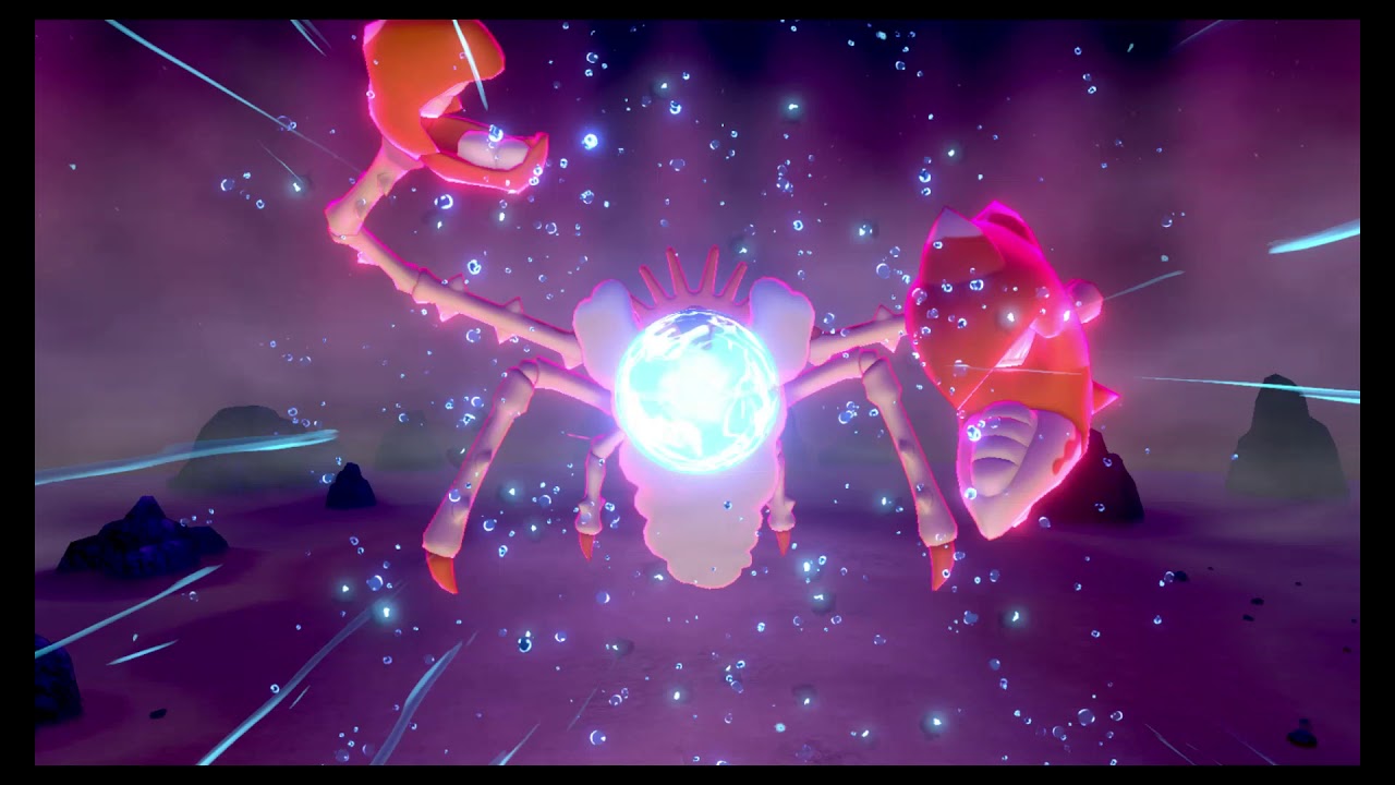 Pokemon Sword - Gigantamax Kingler Caught - YouTube