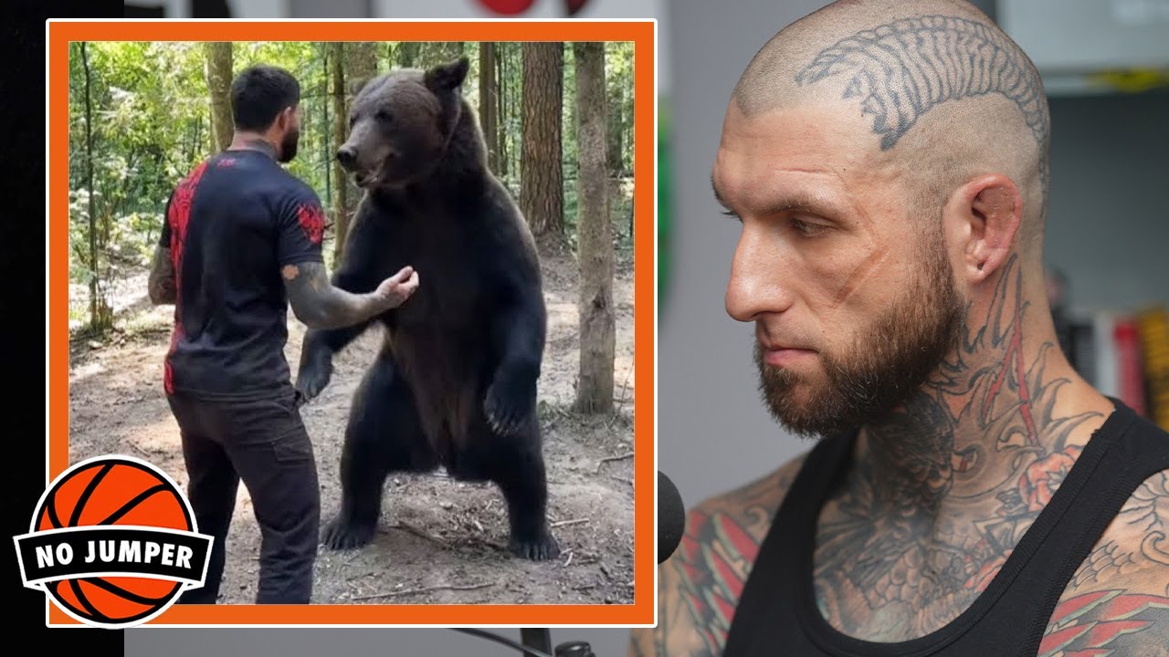 Alex Terrible on Viral Video of Him Wrestling a Bear - YouTube