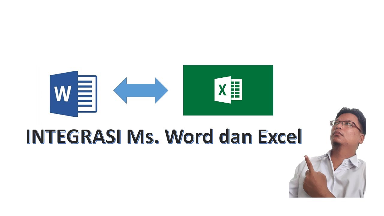 Integrasi Ms. Office || Word-Excel || Mail Merge - YouTube