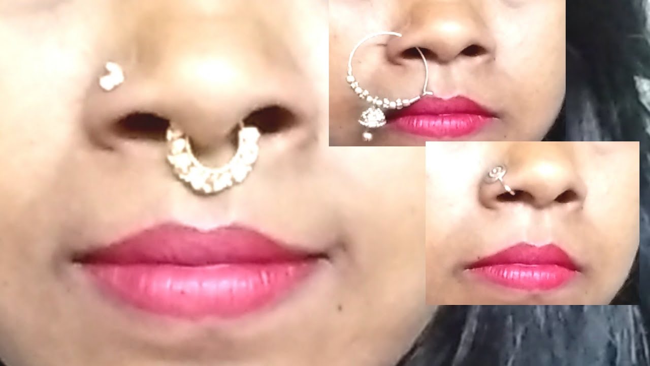 (Requested video)Nose flare video with different type Nath.#Bengali ...