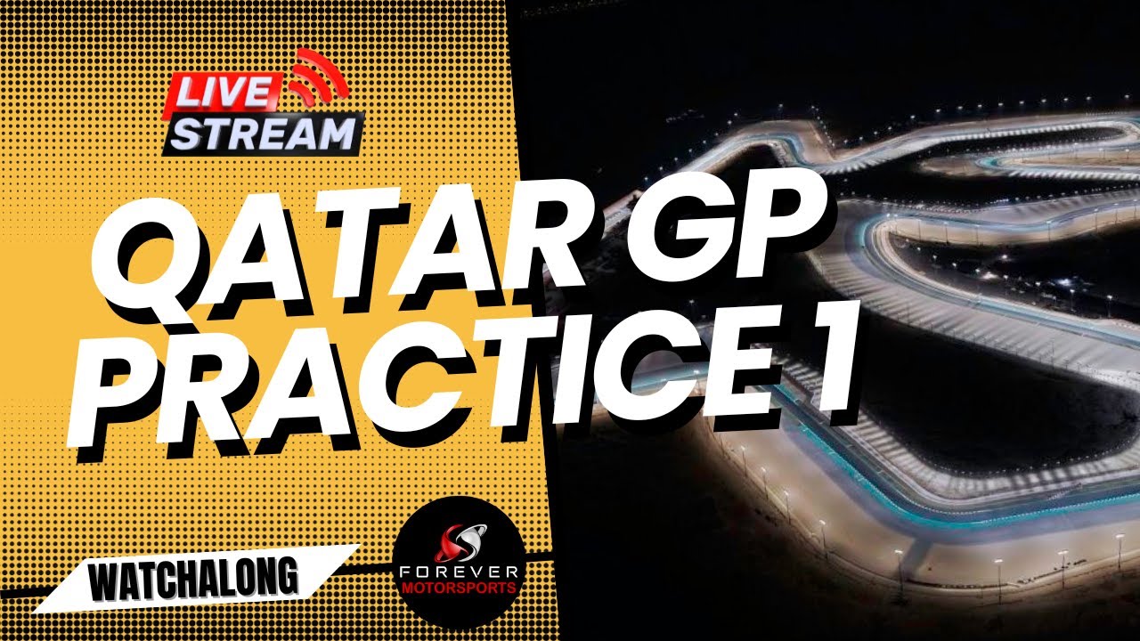 F1 LIVE QATAR GP PRACTICE 1 | Formula 1 Qatar GP Watchalong | Qatar Grand Prix FP1 - YouTube