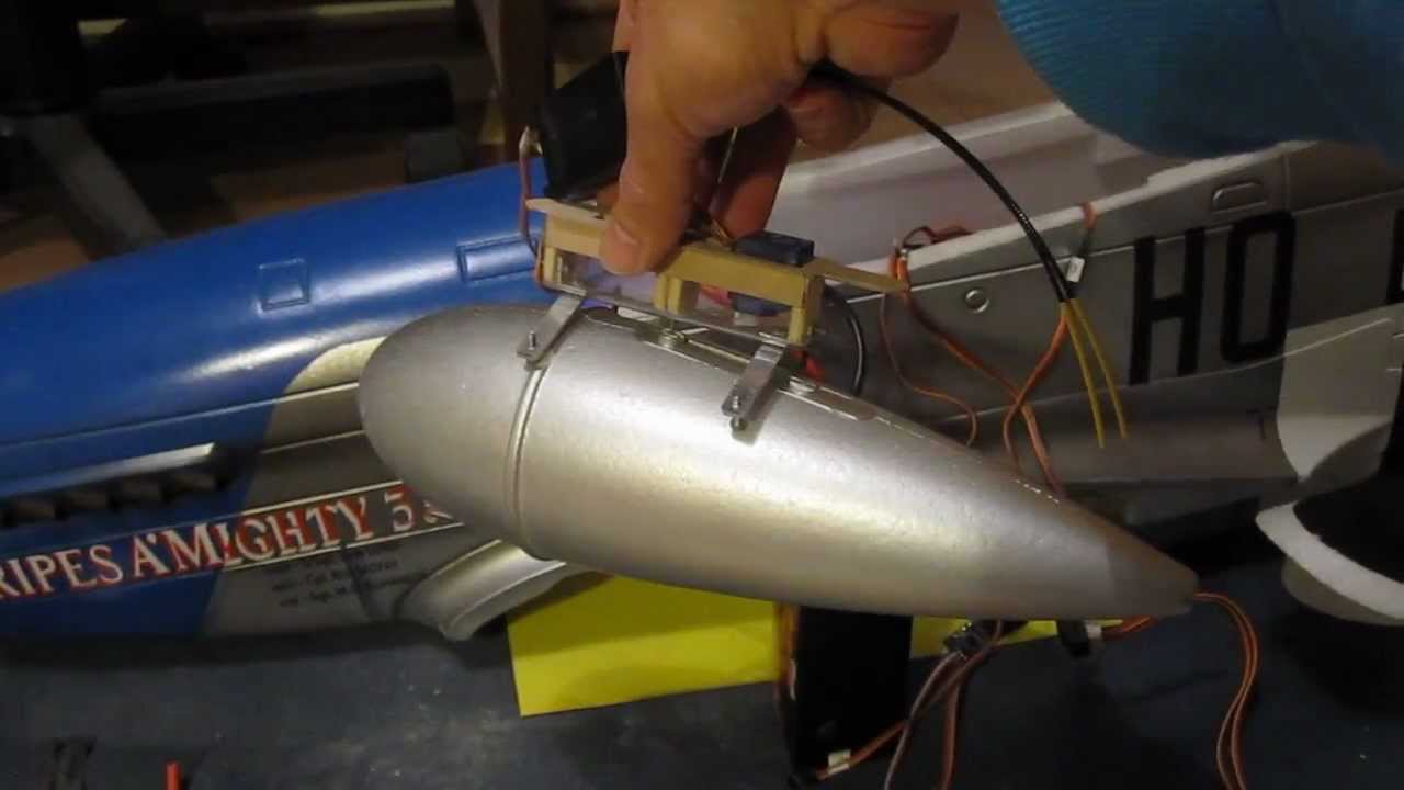 P-51D Mustang bomb pylon test - YouTube