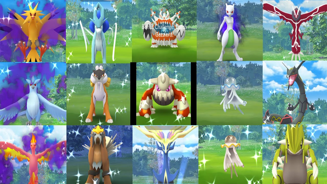 Catching Shiny Legendary Pokemon in Pokemon Go|| part 1 - YouTube