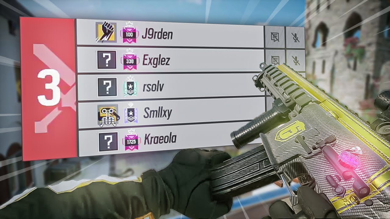 Slamming Xim Champions In Rainbow Six Siege - YouTube