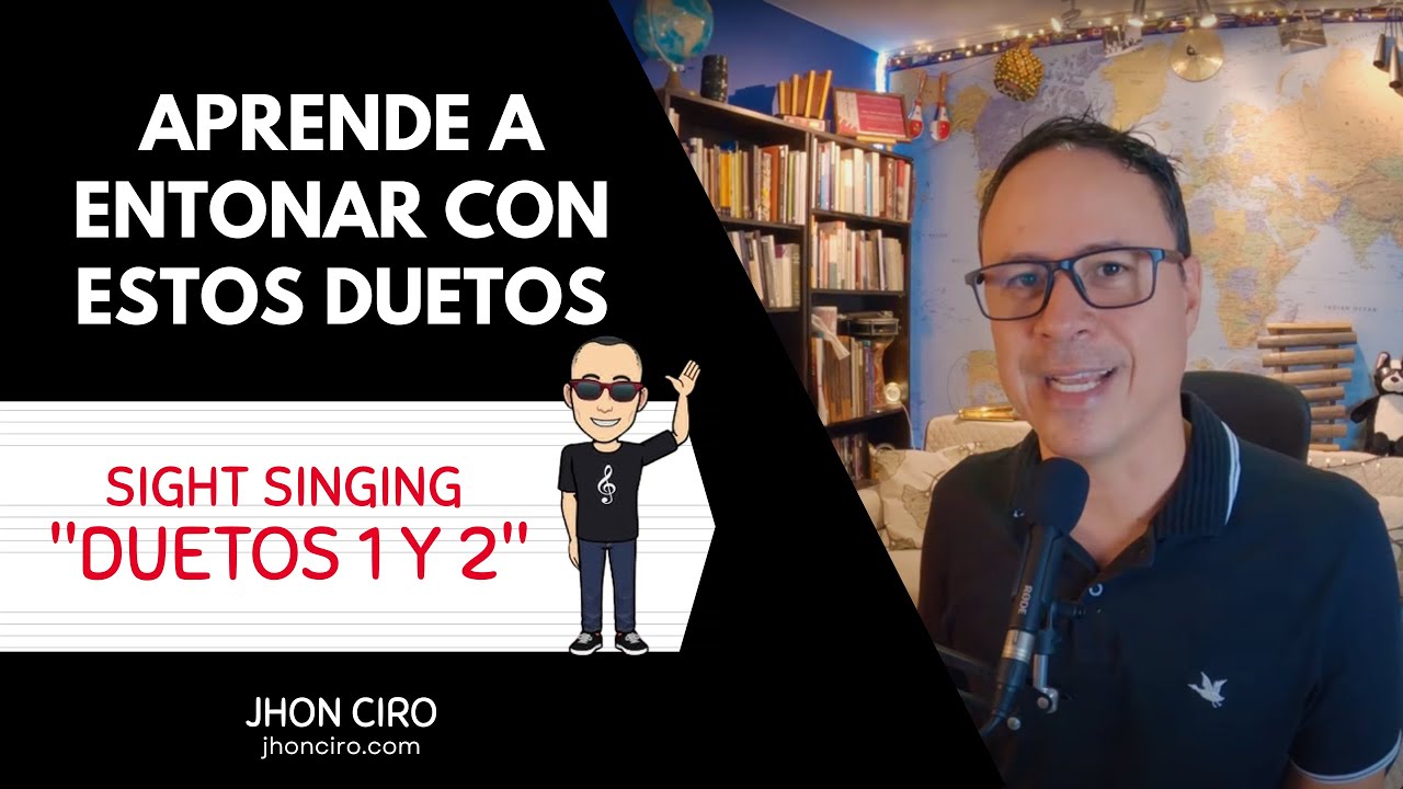 😎 A New Approach to Sight Singing "Duetos 1 y 2" - YouTube