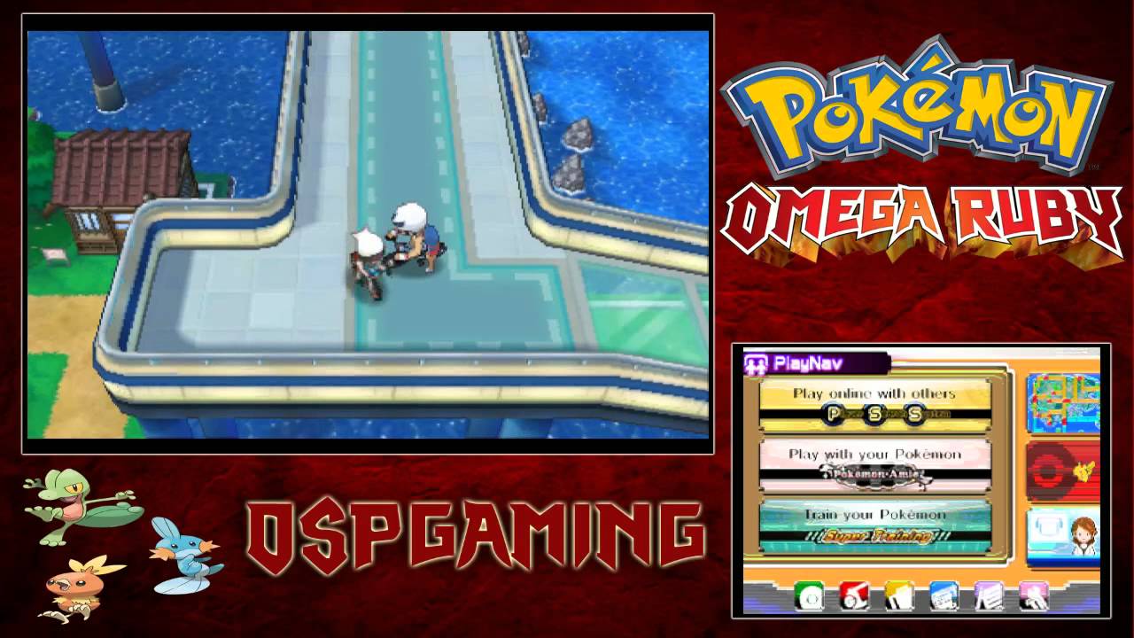 Pokemon Omega Ruby playthrough pt29 - On the Bike Trail - YouTube