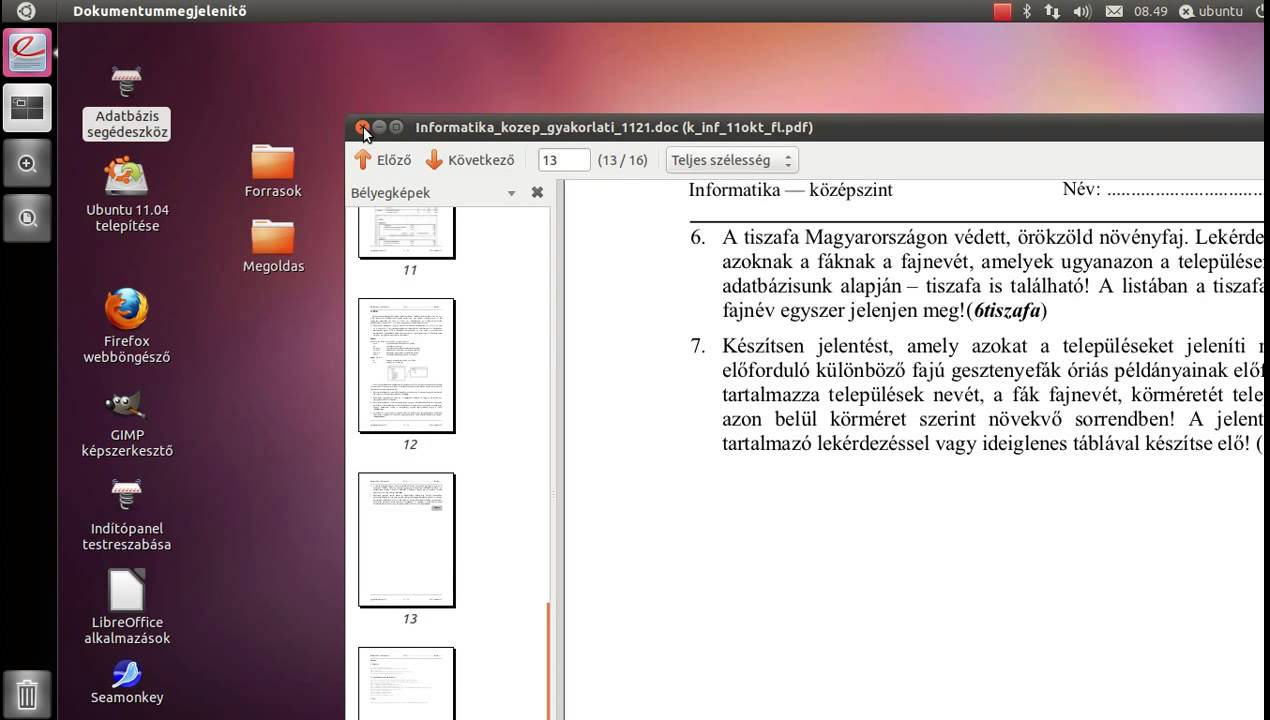 k2011okt_4_lob332+mysql__08 Informatika erettsegi (http://infoerettsegi ...