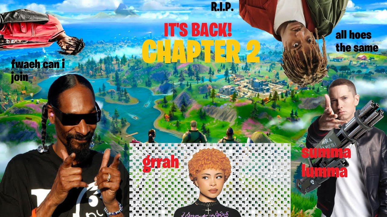 Fortnite Chapter 2 With Rappers! - YouTube