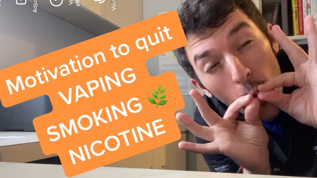 Motivation To Quit Vaping, Smoking, and Nicotine *SUPER MOTIVATING ...