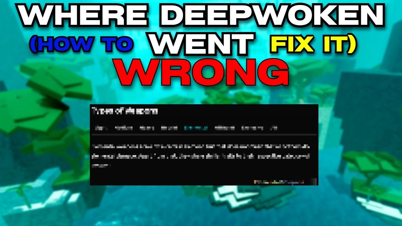 Deepwoken Retrospective: Where the Game Went Wrong. - YouTube