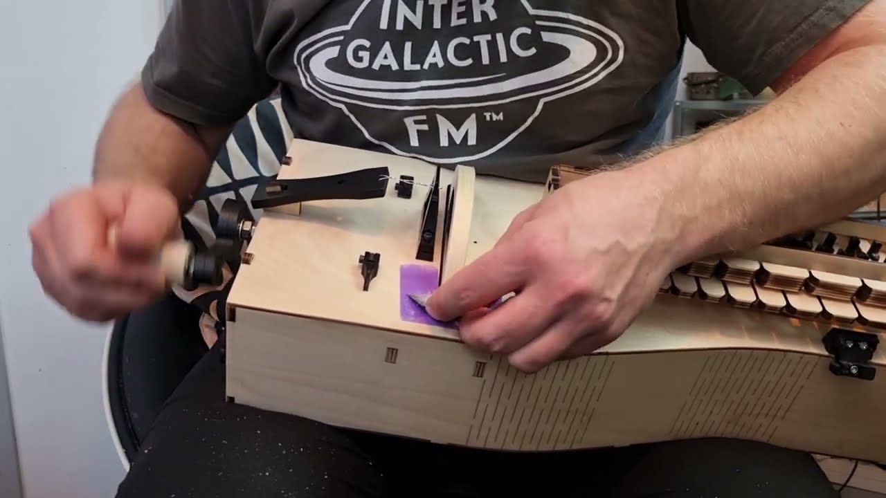 Nerdy Gurdy Basic How To Finish The Wheel YouTube Nerdy Gurdy Basic How To Finish The Wheel YouTube