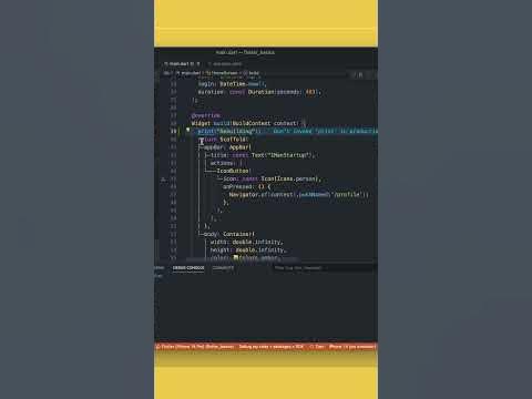 Flutter Debug Print - YouTube