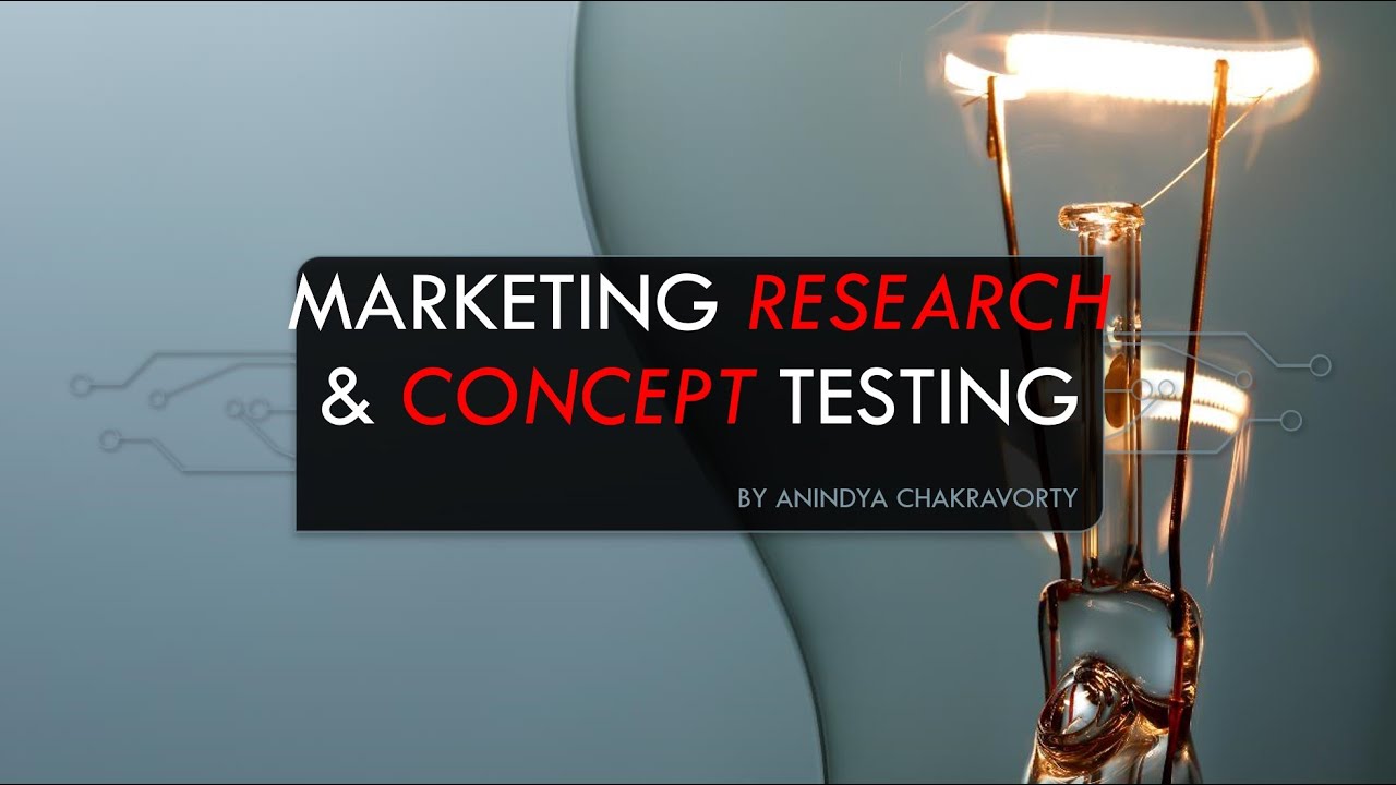 Marketing Research & Concept Testing - YouTube