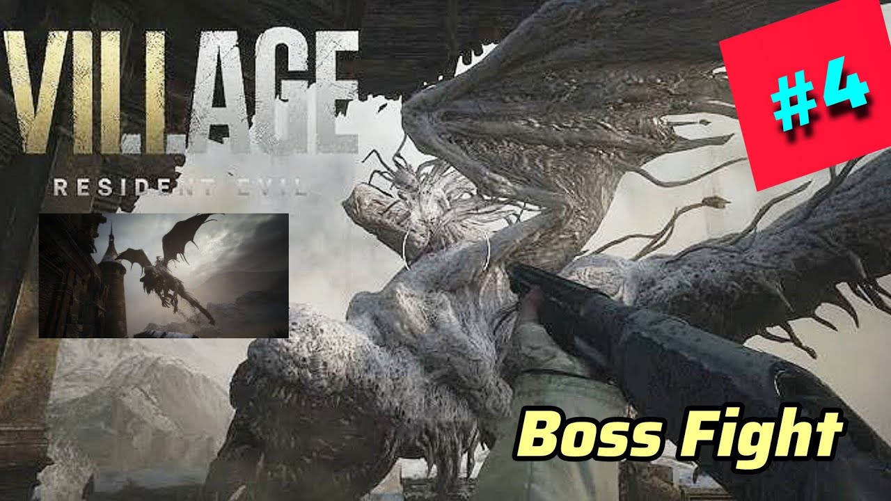 Resident Evil Village 8 Gameplay Part 4 Lady Dimitrescu's Final Boss ...