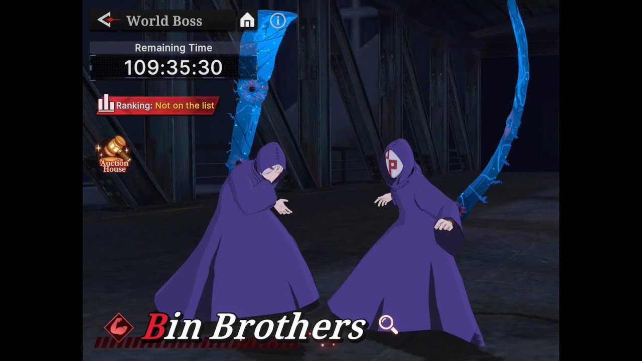 With Tatara Another 30M - Bin Brothers - World Boss - Tokyo Ghoul Break ...