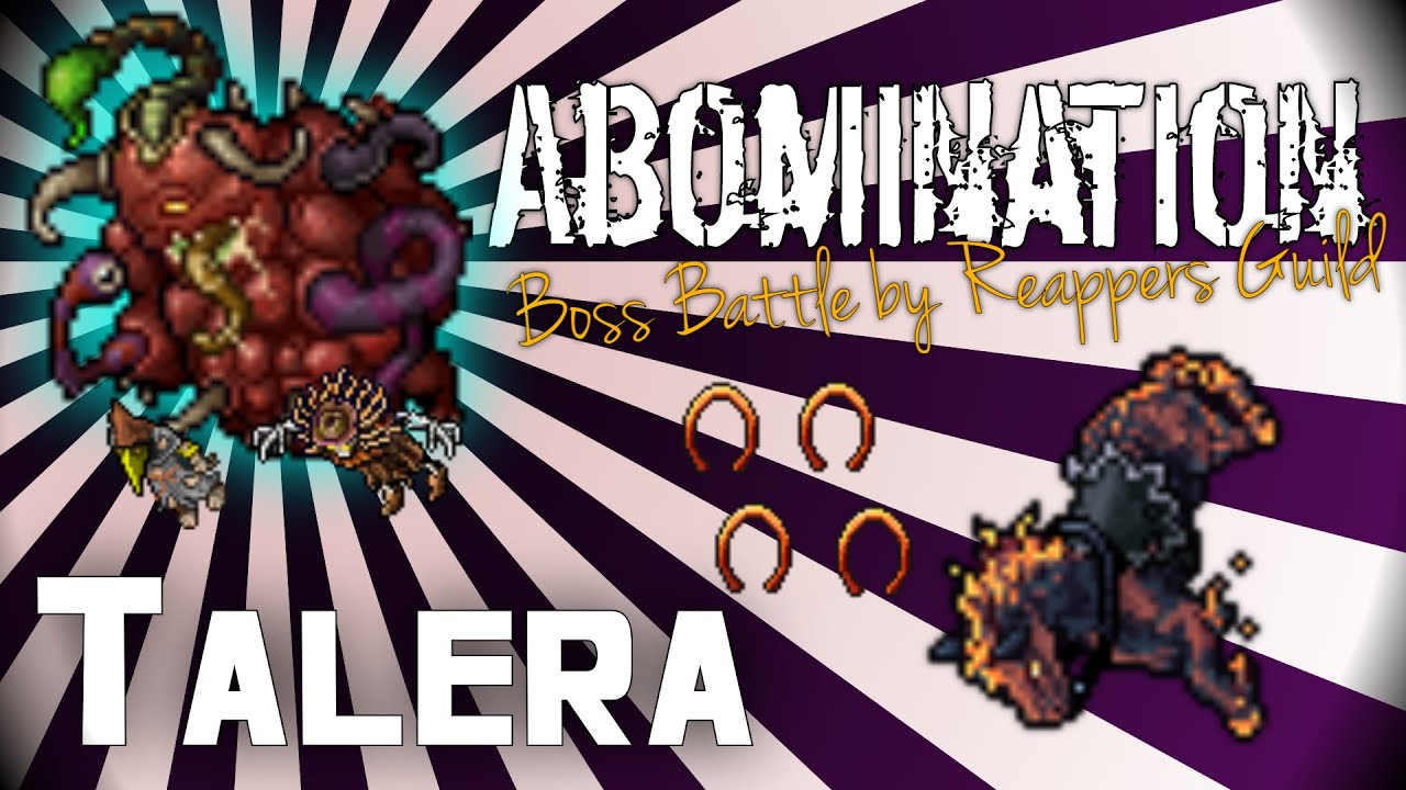 Tibia - The Abomination - Killed For The First Time on Talera - 15/08 ...