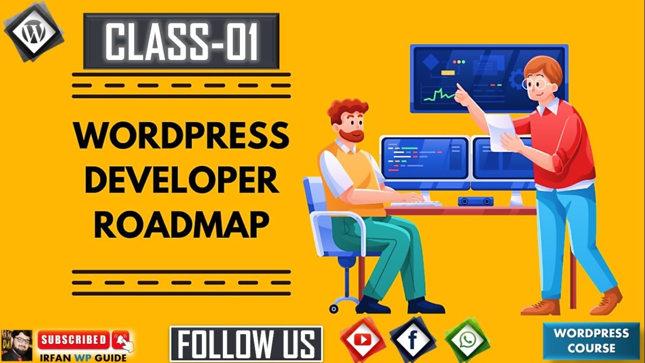 WordPress Course Roadmap - Wordpress Course Outline - WordPress ...