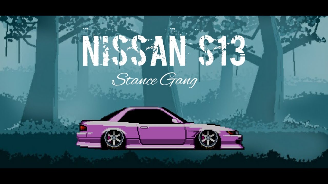 Nissan S13 -Pixel Car Racer - YouTube
