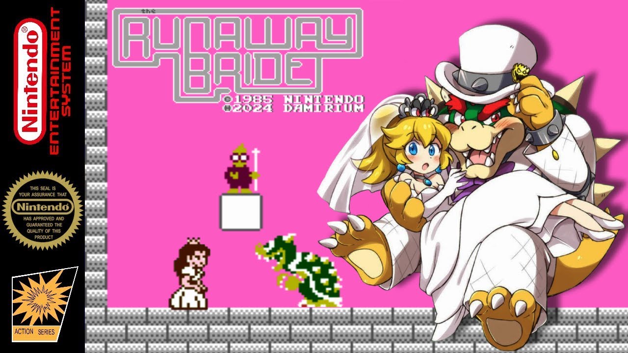 The Runaway Bride - Hack of Super Mario Bros. [NES] - YouTube