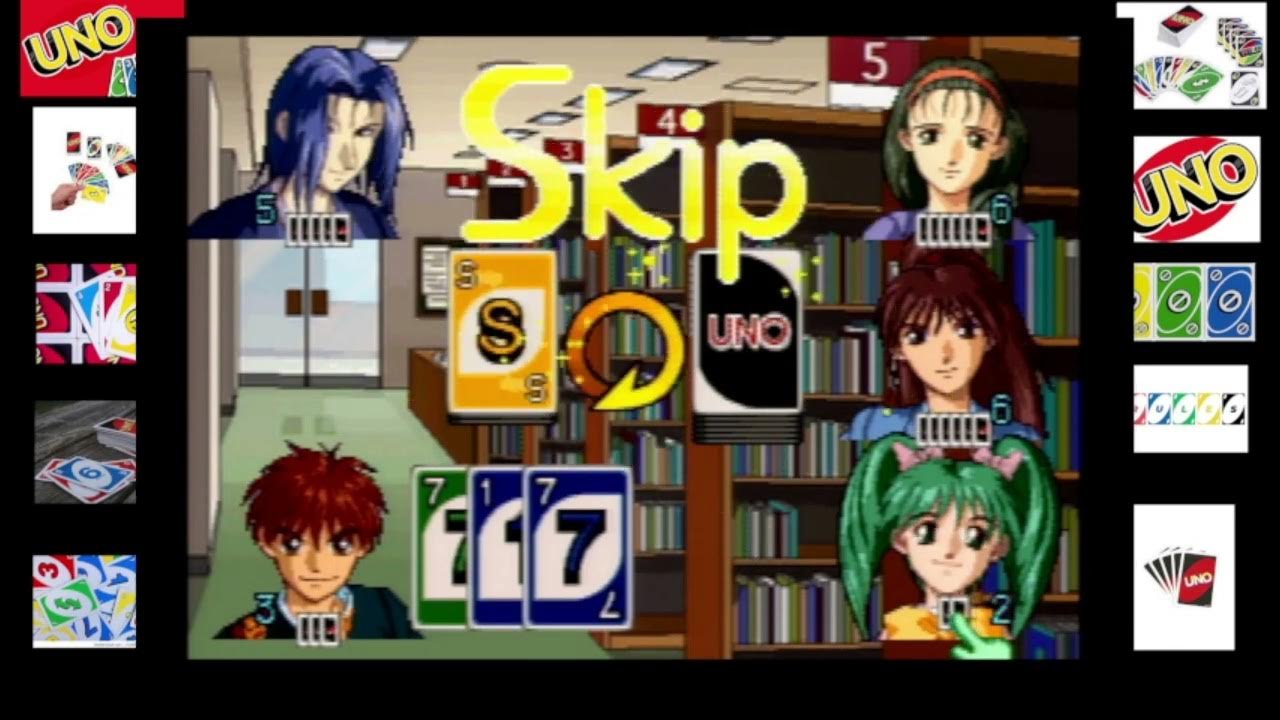 Uno DX 5 Player 1 Round Game - YouTube