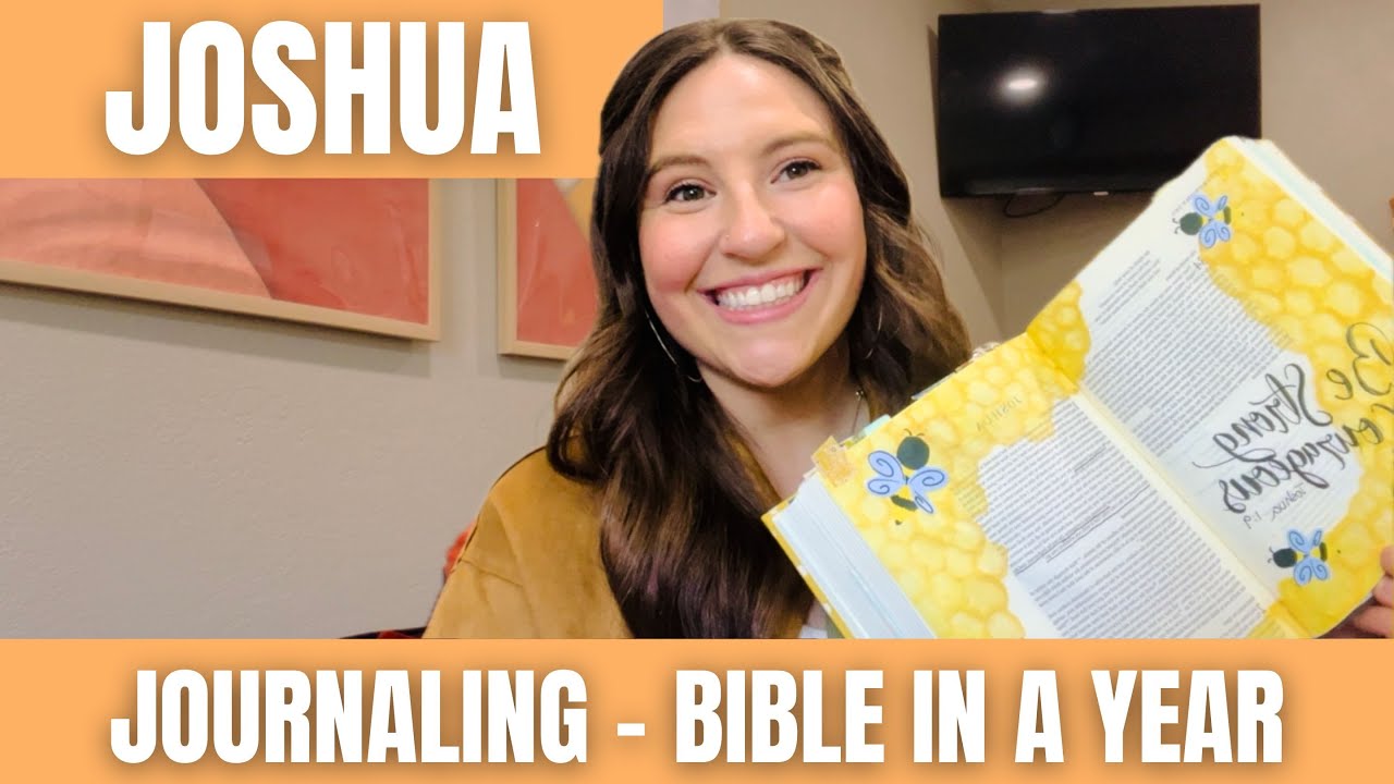 Joshua - Journaling through the Bible in a Year #bibleart #bible # ...