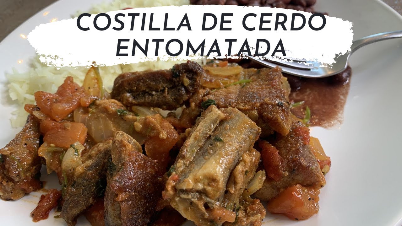 Costilla de Cerdo Entomatada - YouTube