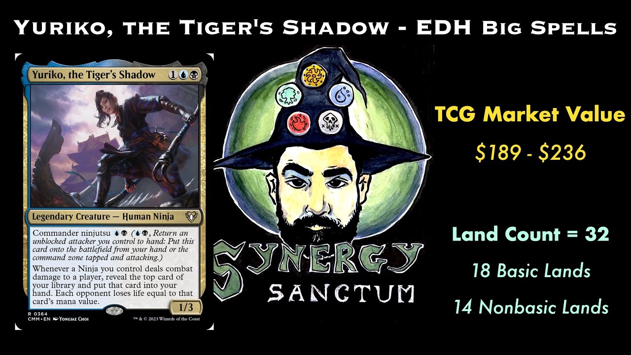 Yuriko, the Tiger’s Shadow - EDH Big Spell Value Deck Tech - YouTube