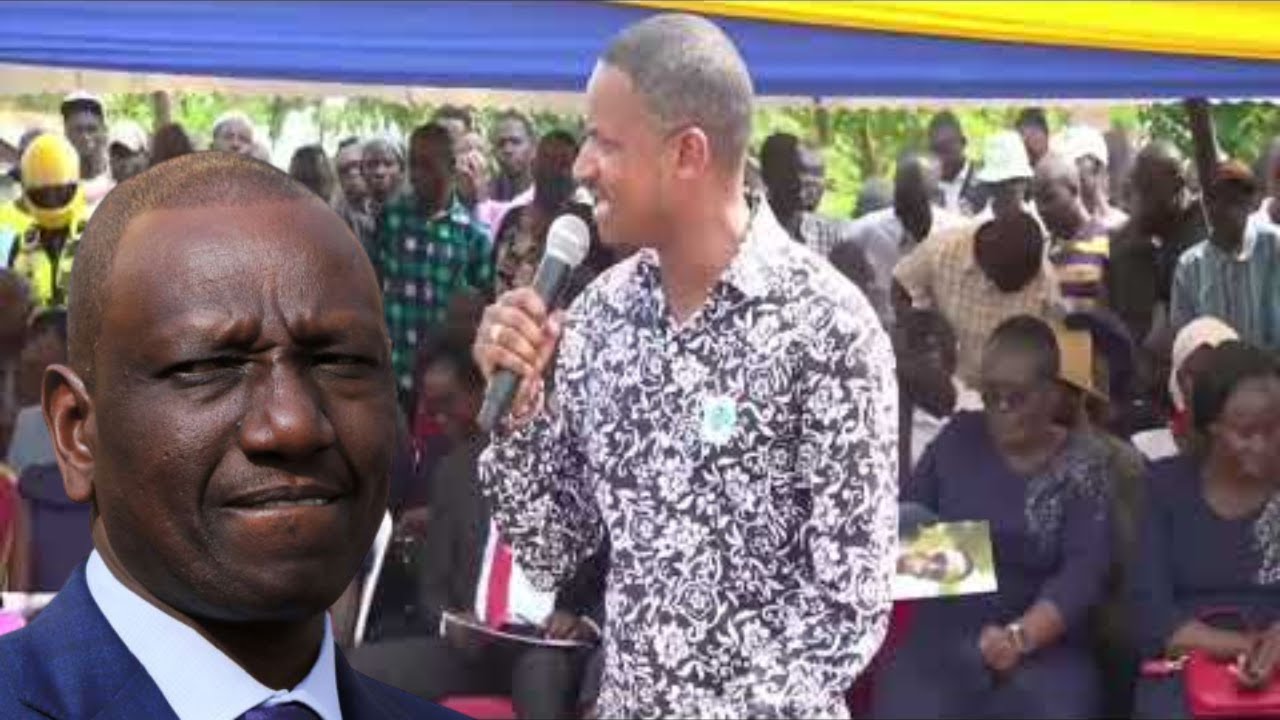 "RUTO UKITAKA NIUWE VILE UMEUWA HUYU KIJANA!" ANGRY BABU OWINO FUMES AT ...