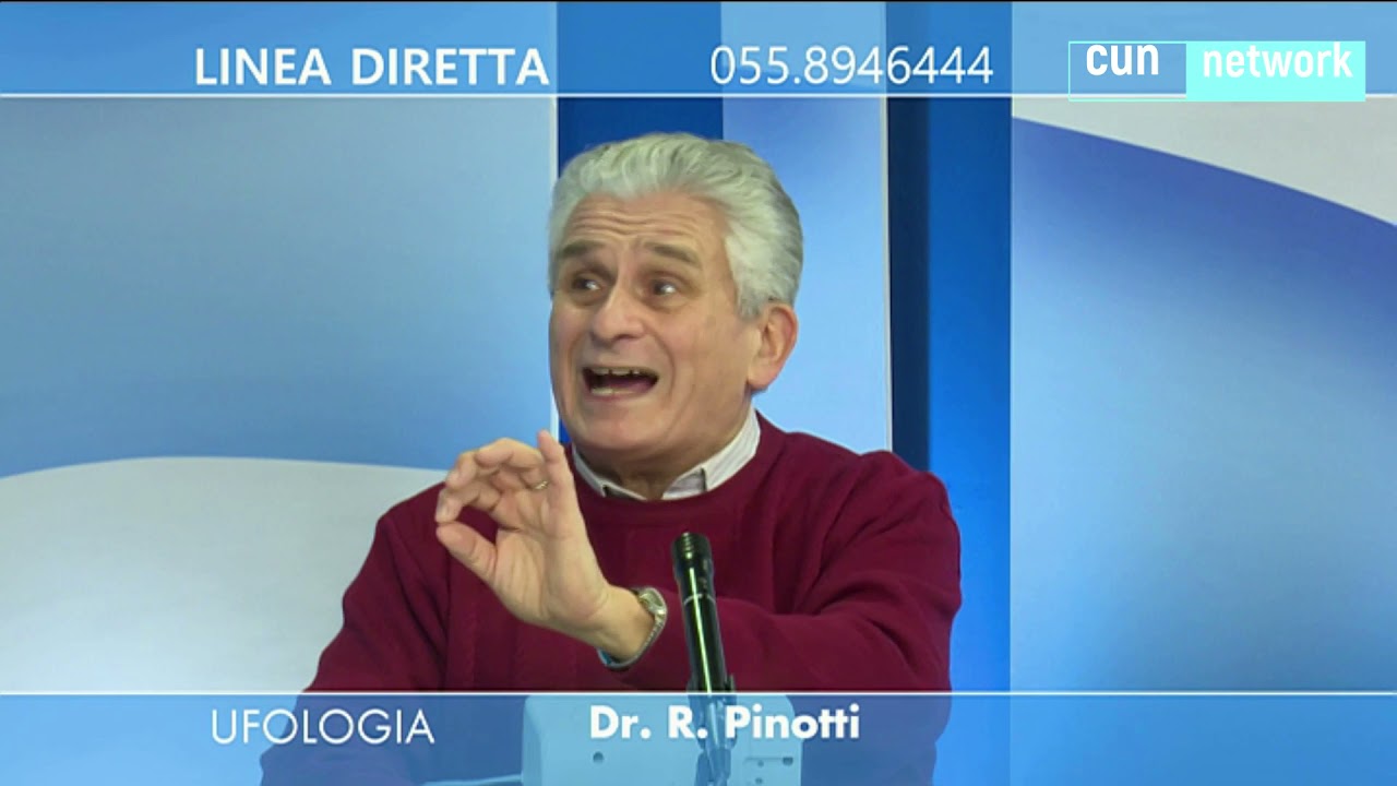 Roberto Pinotti presidente del CUN e dell'ICER ci parla di ufologia ...