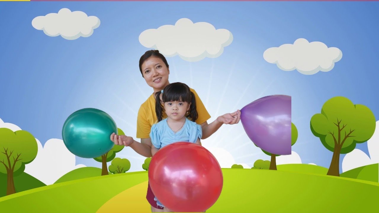 Bermain Warna dengan Balon. - YouTube