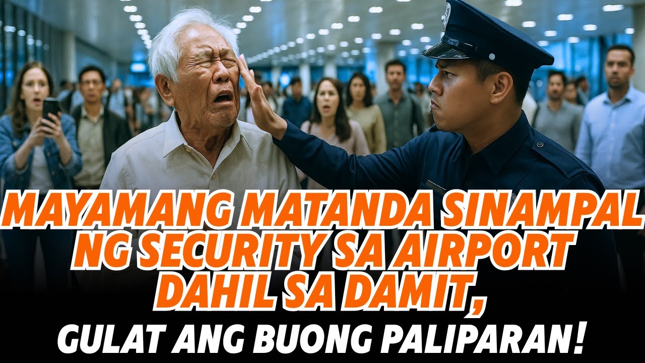 MAYAMANG MATANDA SINAMPAL NG SECURITY SA AIRPORT DAHIL SA DAMIT, GULAT ...